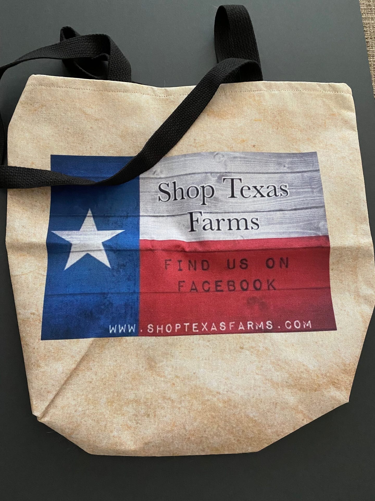 Tote Bag with Shop Texas Farms Logo | Shop Texas Farms